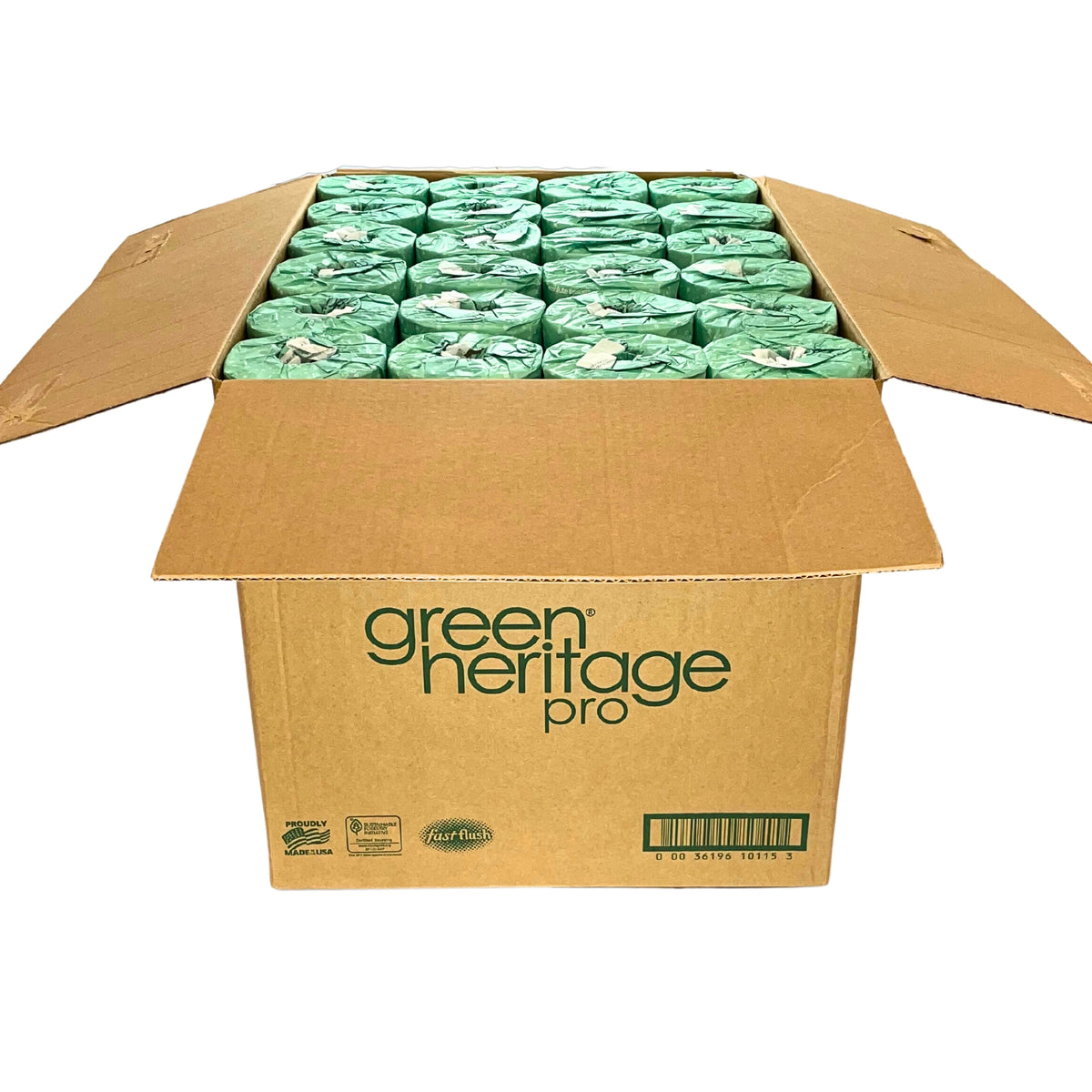 Atlas Paper Mills® Green Heritage™ Single Standard Bathroom Tissue ...