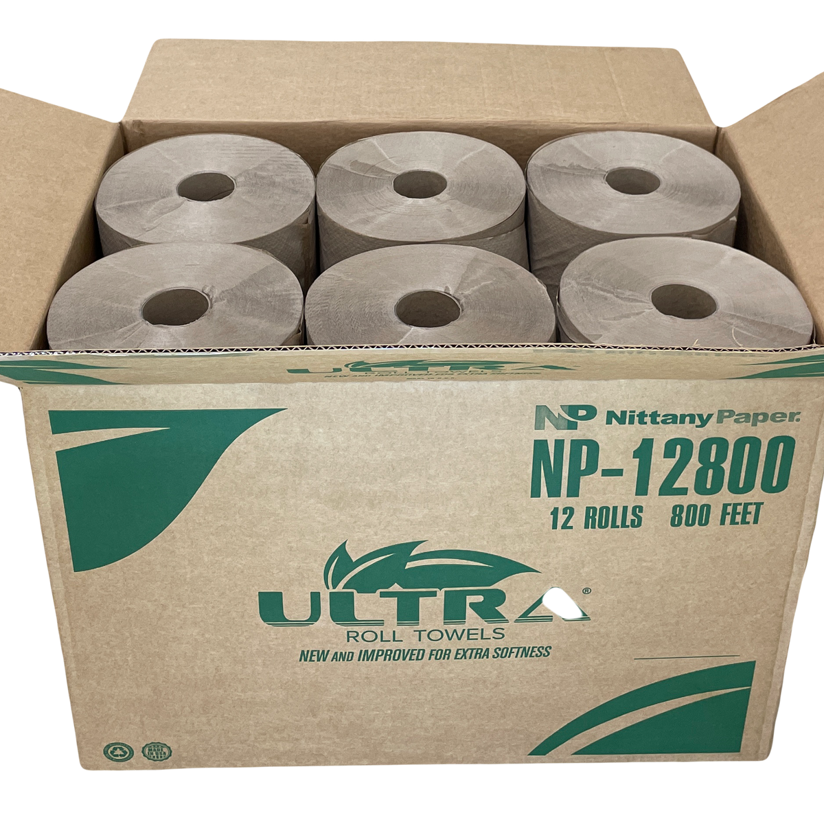 Marcal® PRO™ Recycled Natural Roll Towel - 12x800ft Roll Case | Eco-Fr ...