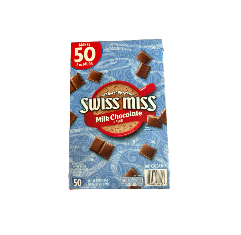 Swiss Miss Hot Chocolate Packets, Milk Chocolate Flavor | 50 Count ...