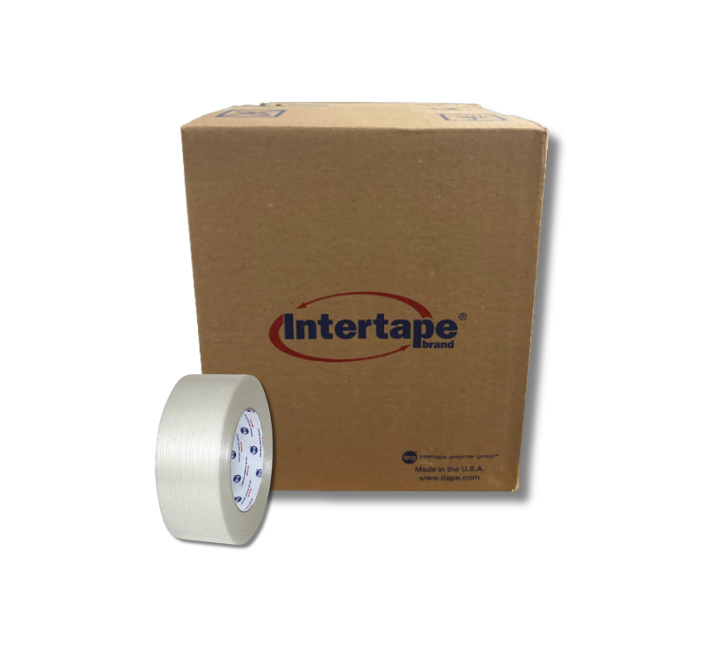 Intertape Natural Filament Tape | 48mm x 54.8m | 24 Rolls per Pack ...