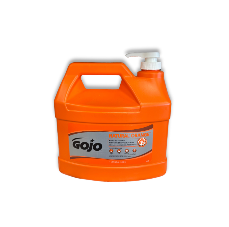 Natural Orange Hand Cleaner | Citrus Scent | 1-Gallon Pump Bottle ...