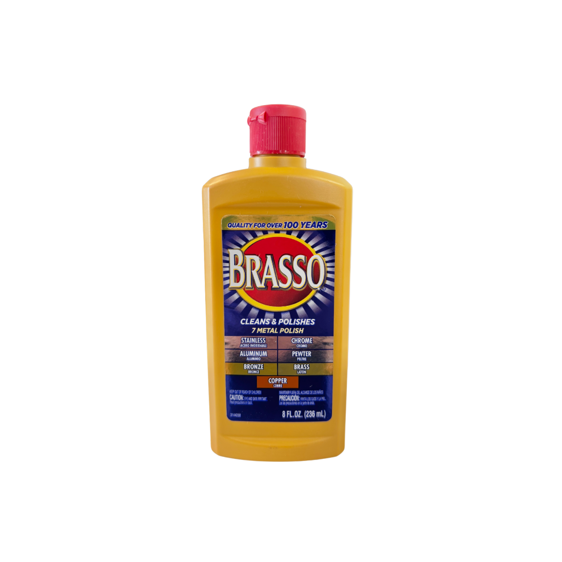 Brasso® Multi-Purpose Metal Polish | 8oz – Winston Industrial Maintenance