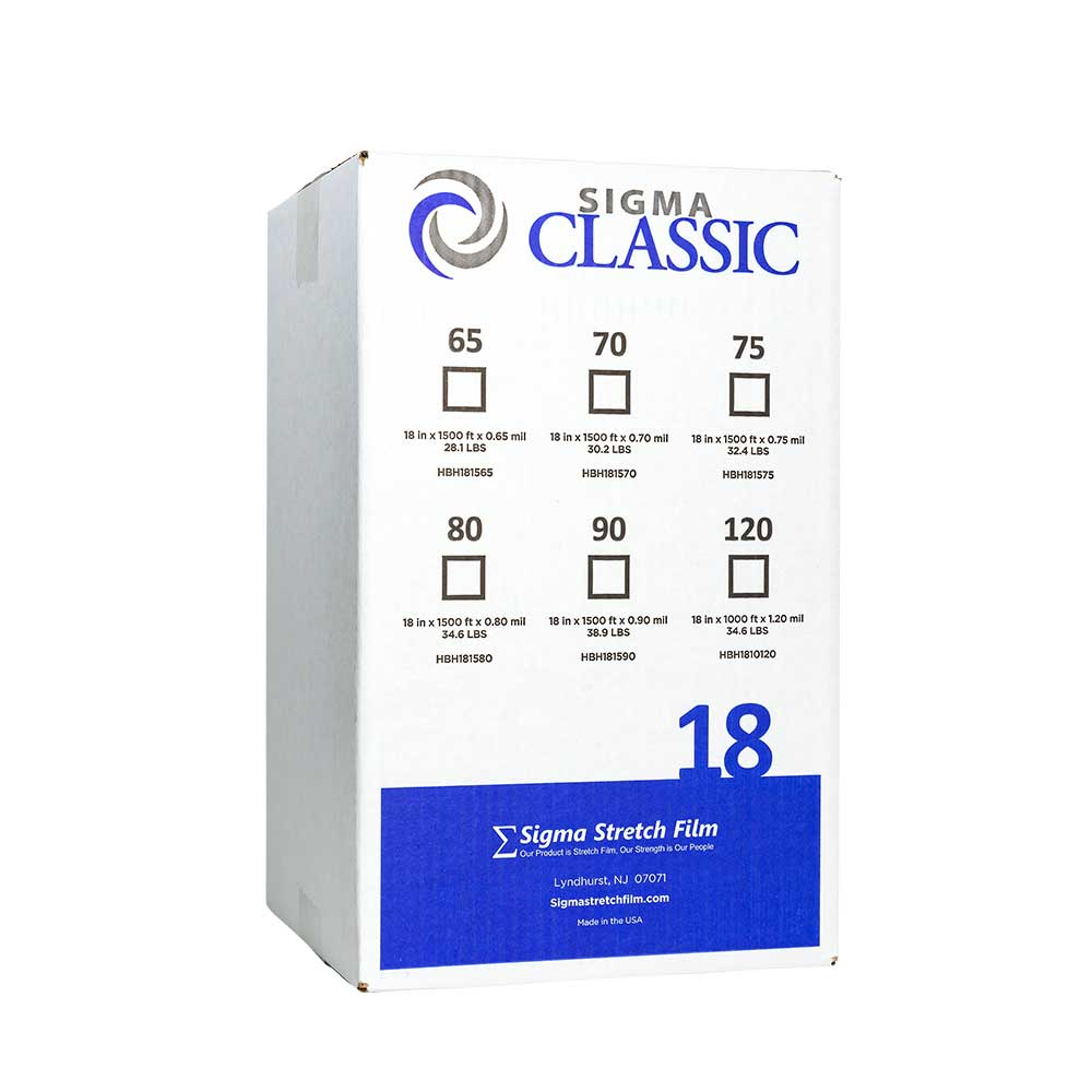 Sigma Stretch® Clear Wrap – Winston Industrial Maintenance
